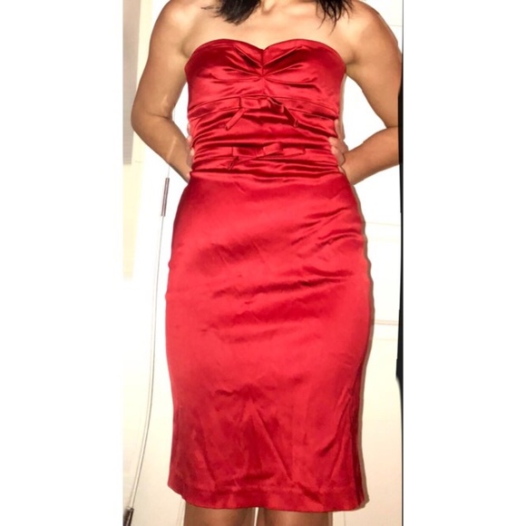 Cache | Dresses | Red Mini | Poshmark